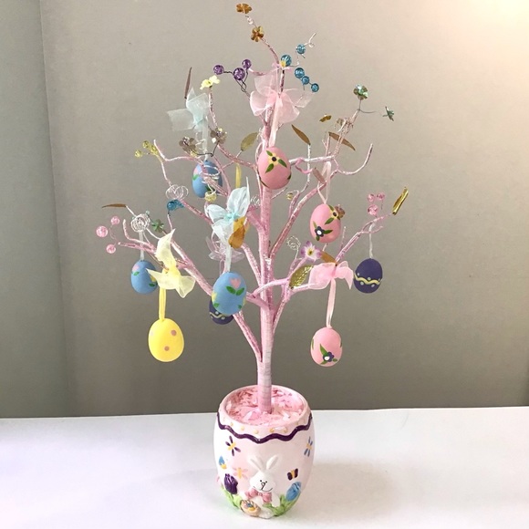 Jubilee | Holiday | Vintage Jubilee Easter Tree Egg Ornaments Pink ...